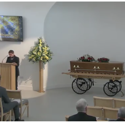 Having a service recorded – Janet Foggie